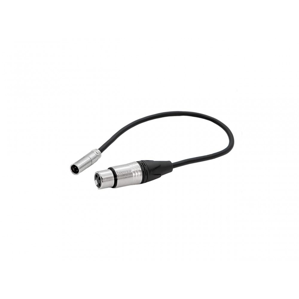 mini XLR male to XLR female audio cable for blackmagic pocket ...