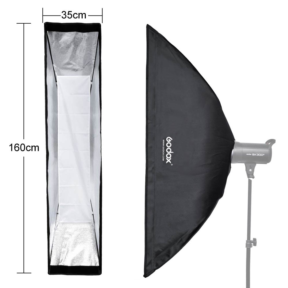 Godox 35x160cm (14"x 63") Bowens Mount Softbox ...